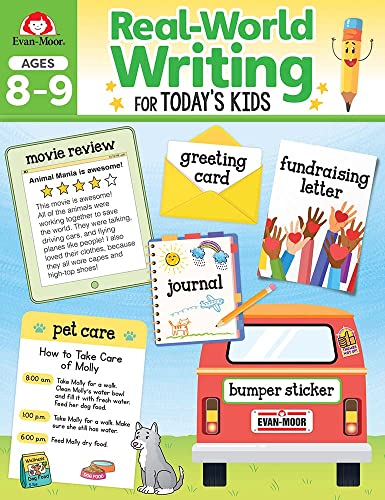 Real-World Writing Activities for Today's Kids, Ages 8-9 — Wiz Kids