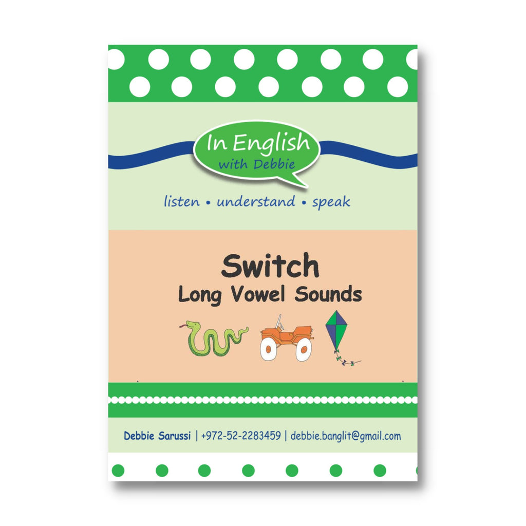 In English with Debbie - Game: Switch Long Vowel Sounds — Wiz Kids