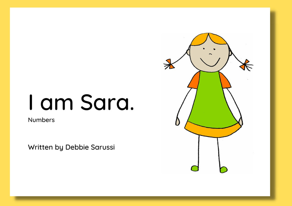 In English - Book Set 4: I am Sara (Numbers) — Wiz Kids