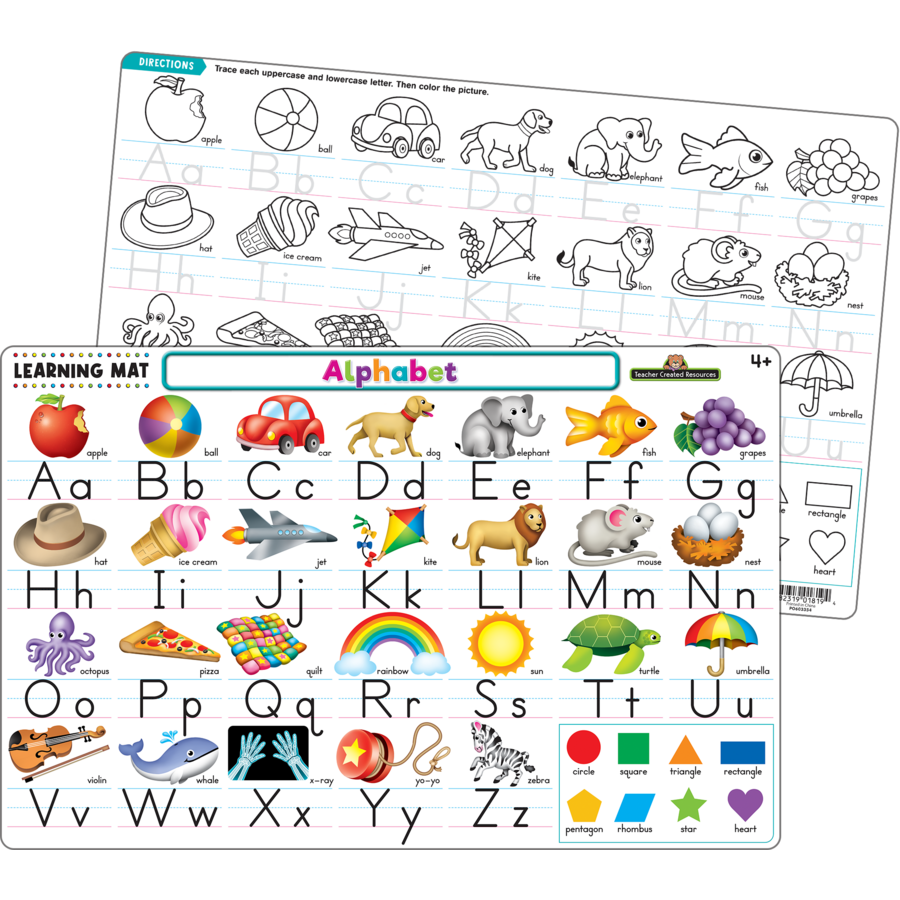 Learning Mat - Alphabet — Wiz Kids